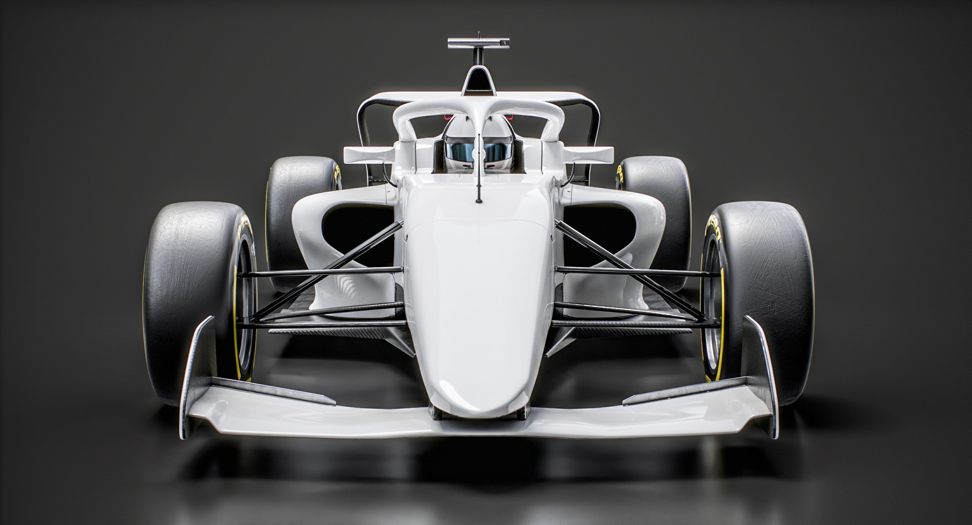 F1 Academy 2024 Tatuus F4-T-421 Race Car White Mockup 3D Model ...