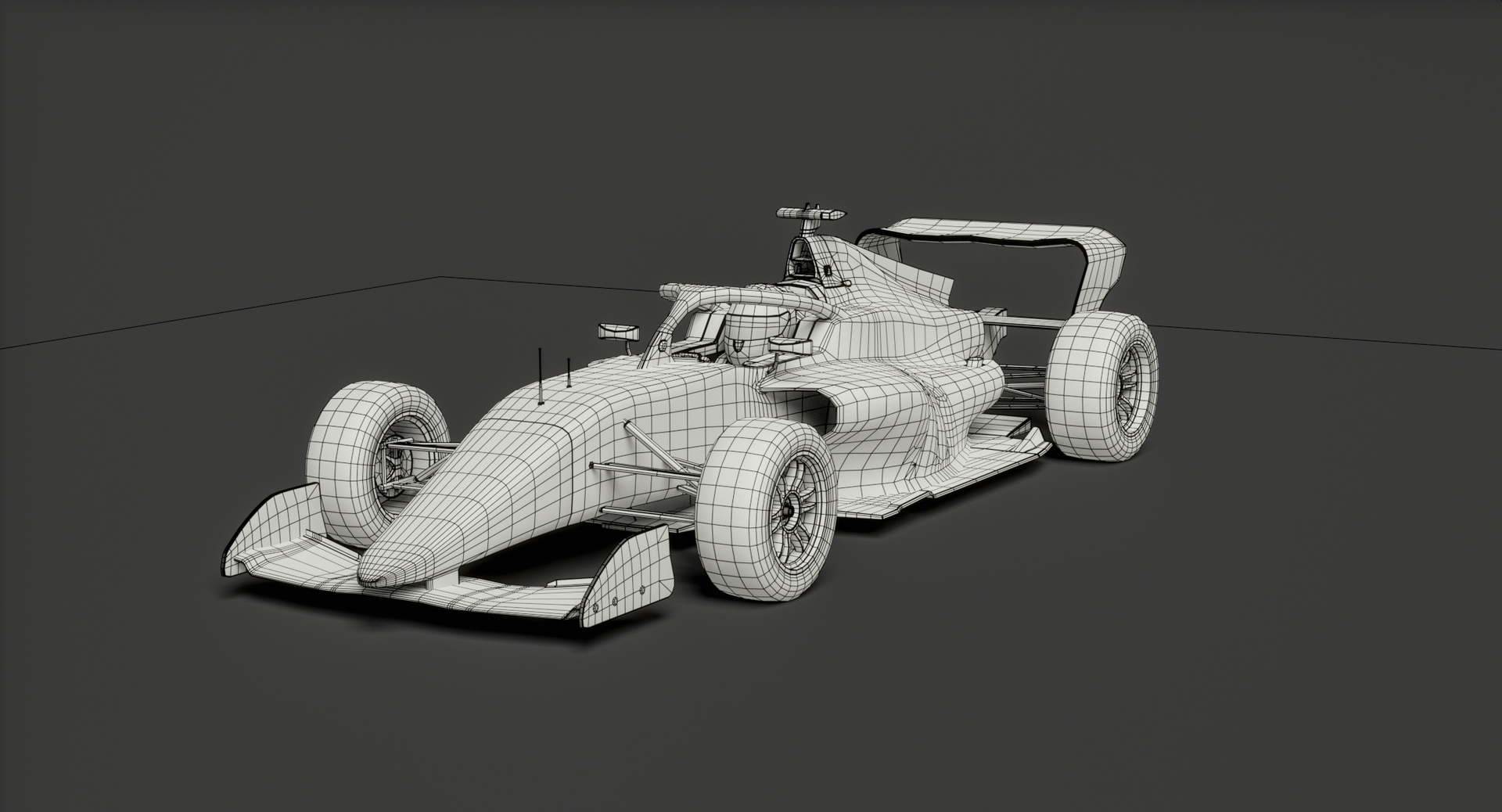 F1 Academy 2024 Tatuus F4 T 421 Race Car White Mockup 3d Model