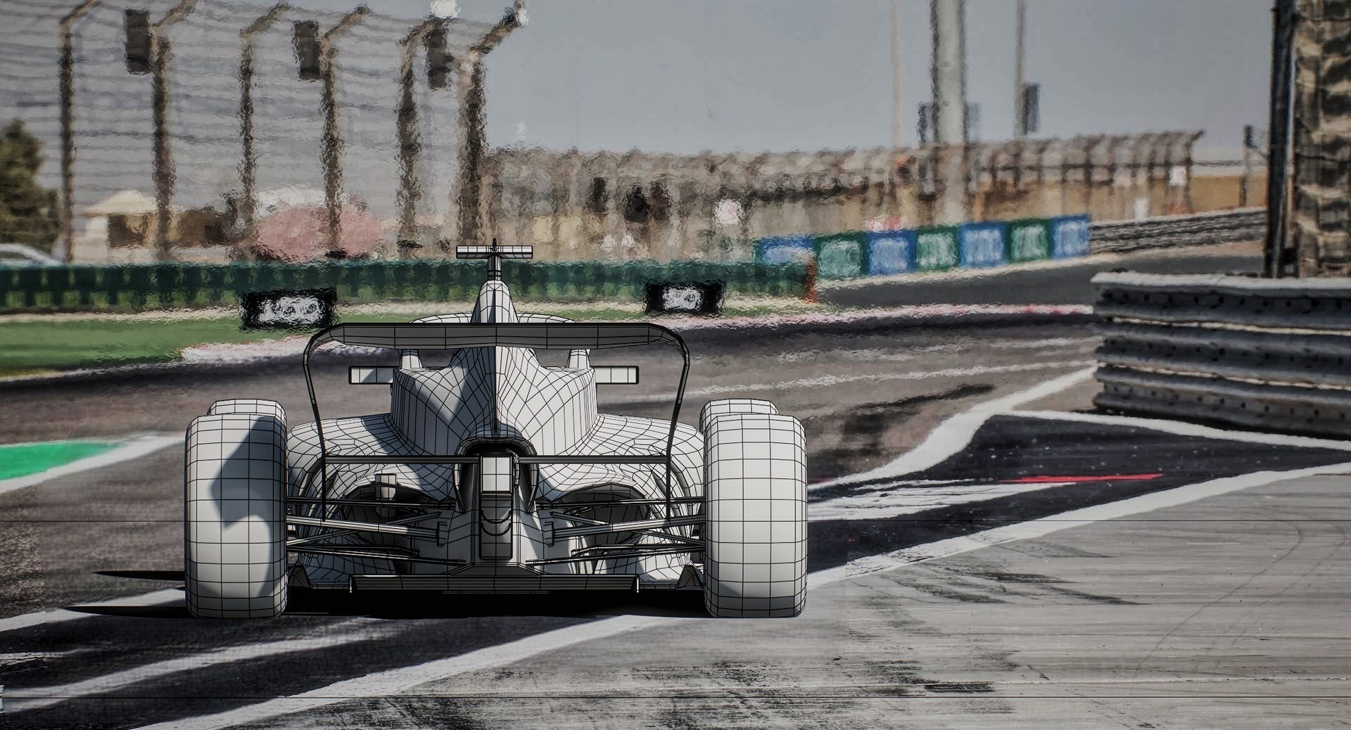 F1 Academy 2024 Tatuus F4 T 421 Race Car White Mockup 3d Model