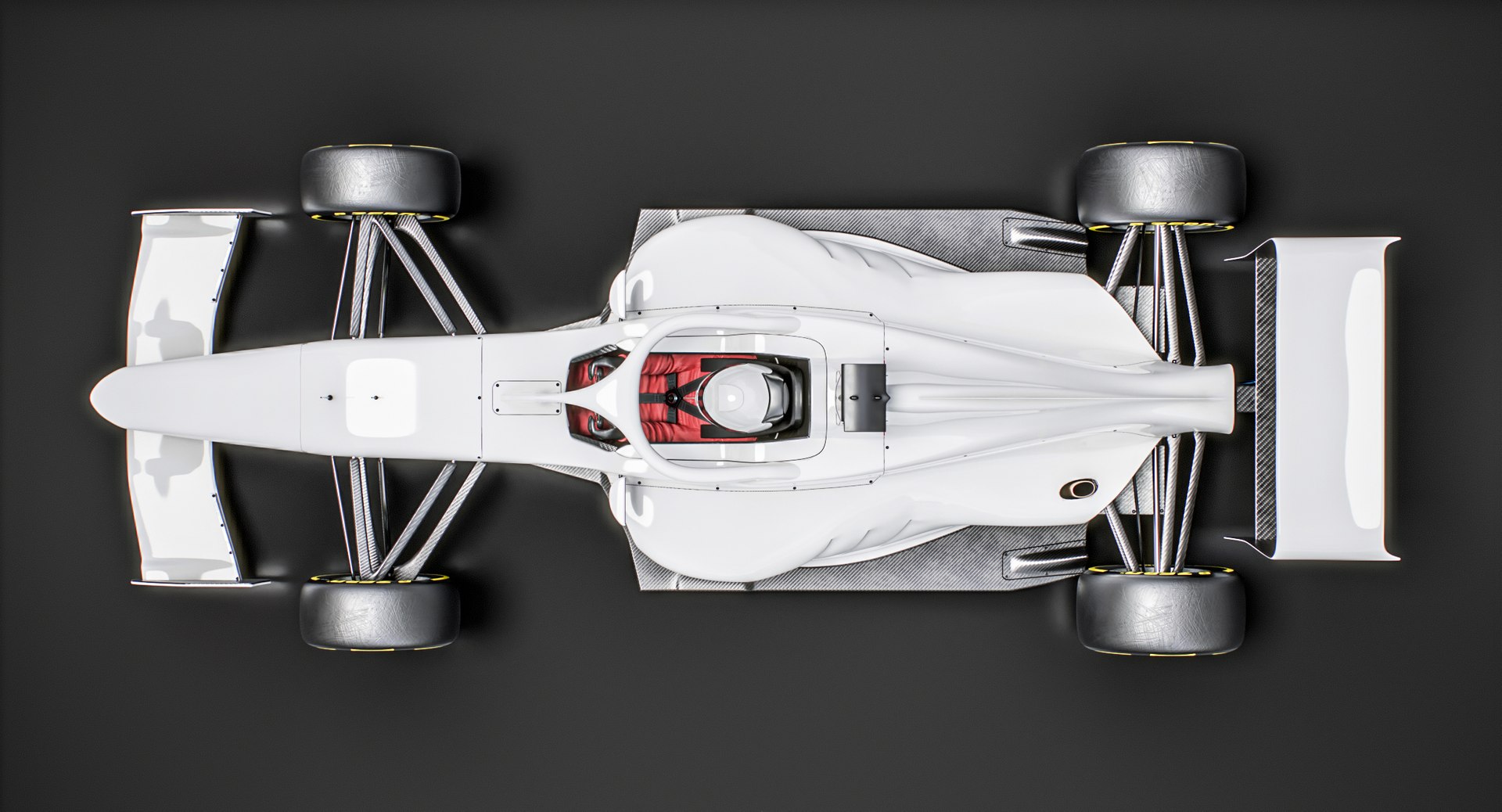 F1 Academy 2024 Tatuus F4-T-421 Race Car White Mockup 3D Model ...
