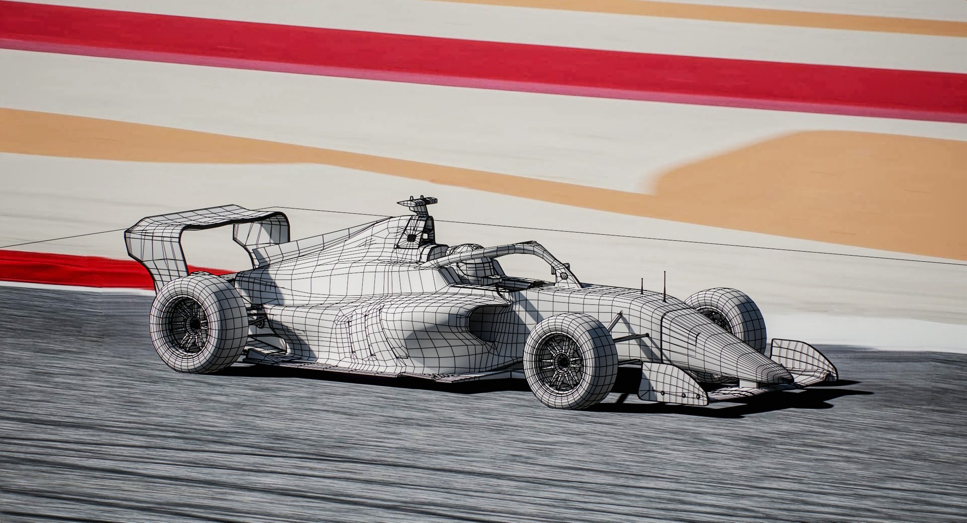 F1 Academy 2024 Tatuus F4-T-421 Race Car White Mockup 3D Model ...