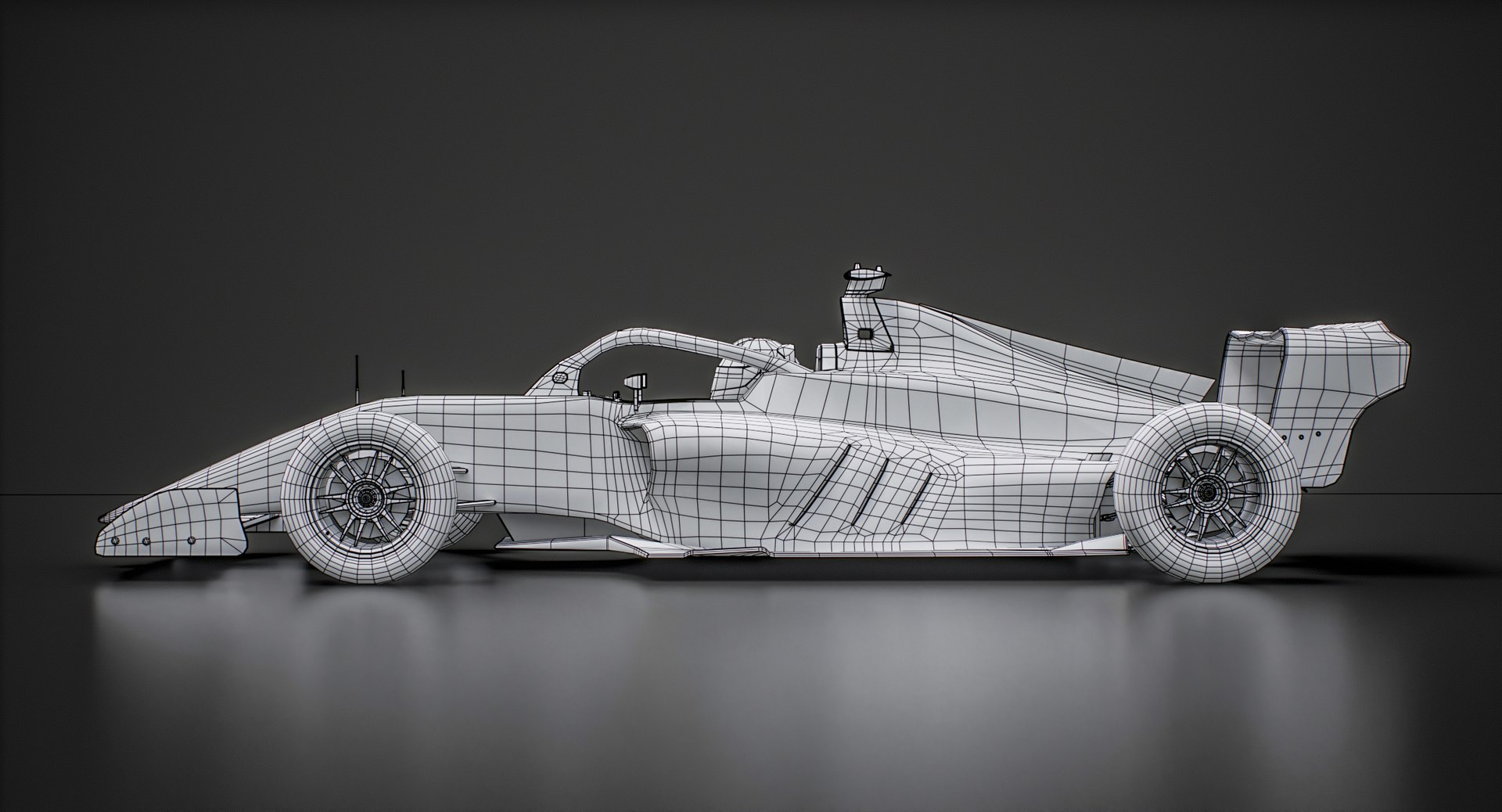 F1 Academy 2024 Tatuus F4-T-421 Race Car White Mockup 3D Model ...