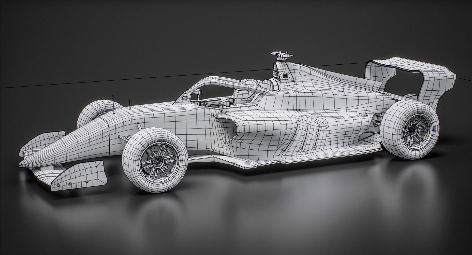 F1 Academy 2024 Tatuus F4-T-421 Race Car White Mockup 3D Model ...