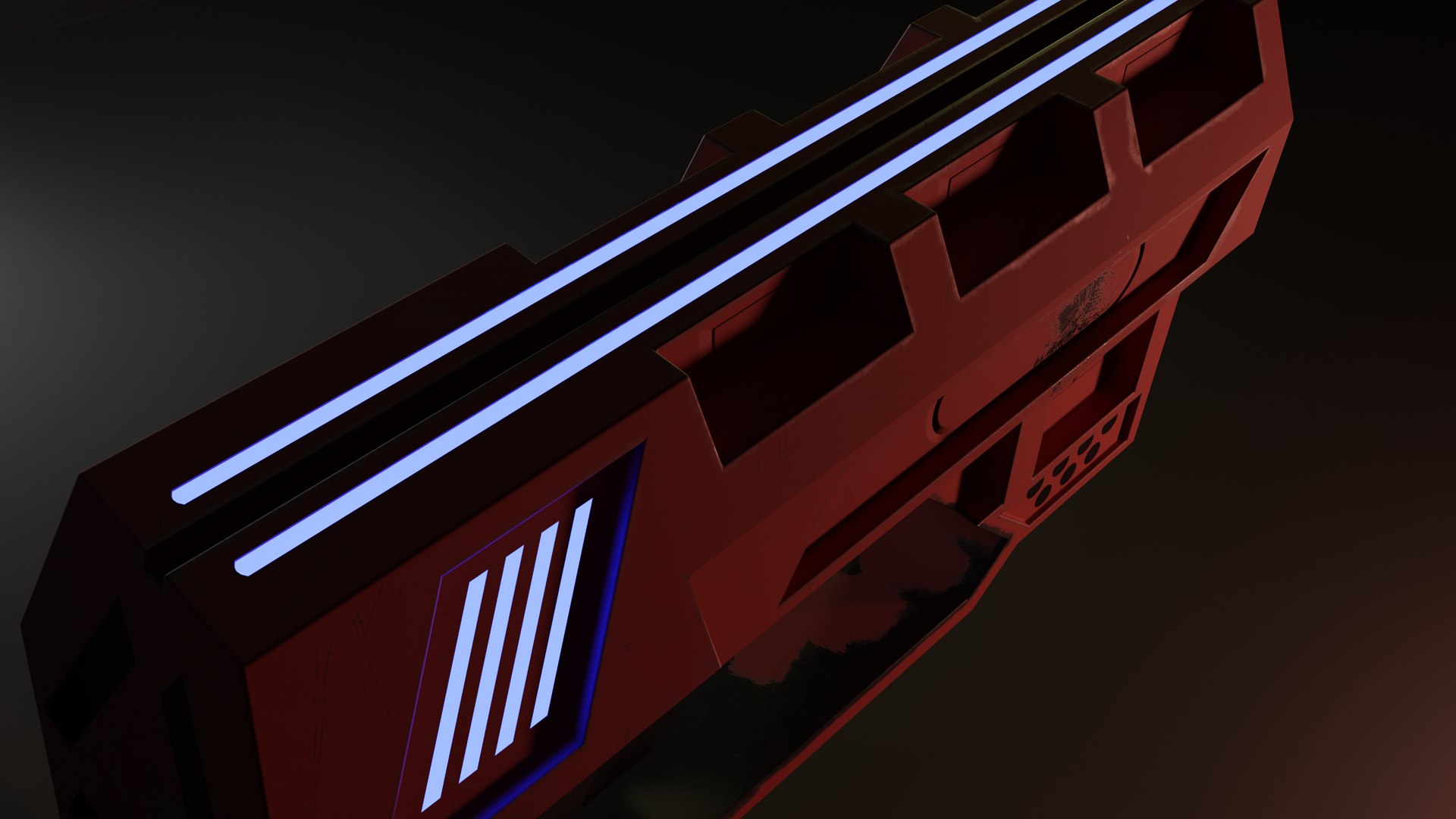 Laser gun 3D model - TurboSquid 1557095