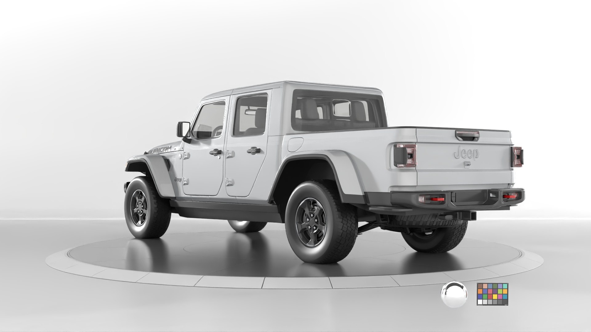 Jeep Gladiator Rubicon-Rigged And Render Ready-unreal-vray-redshift1 ...