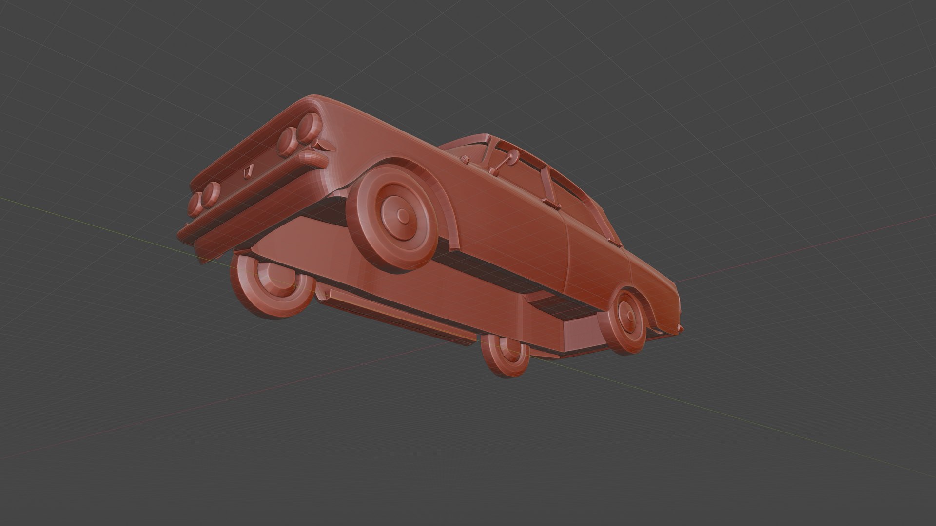 3D Model Moskvich 408 For 3d Printing - TurboSquid 2223739