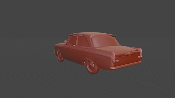 modelo 3d Moskvich 408 para impresión 3d - TurboSquid 2223739
