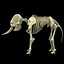 3ds Asian Elephant Skeleton