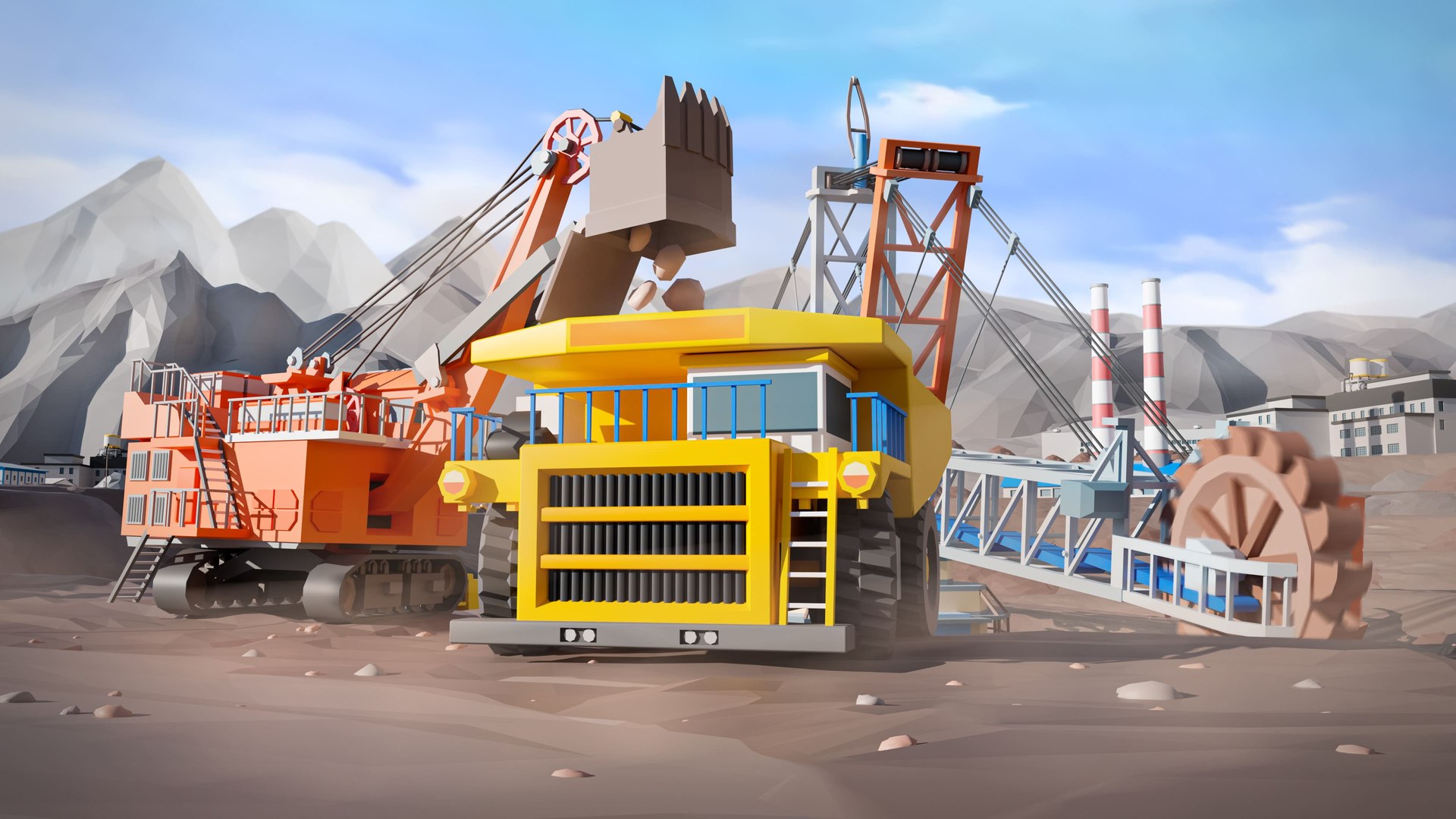 3D Extractive Industry 1 - TurboSquid 2084269