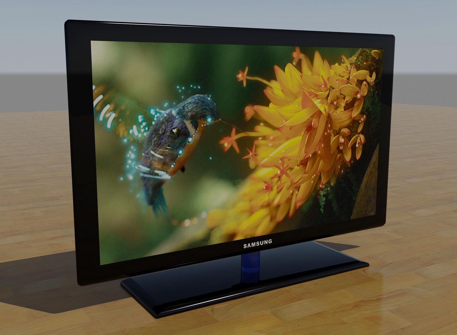 3d model lcd television