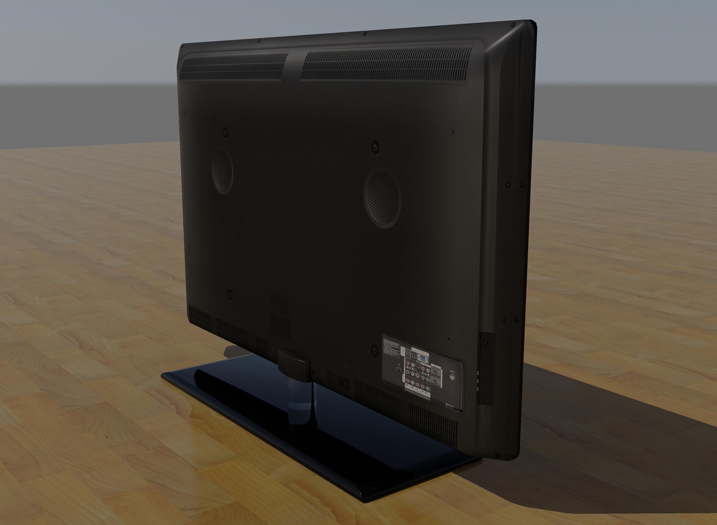 3d model lcd television