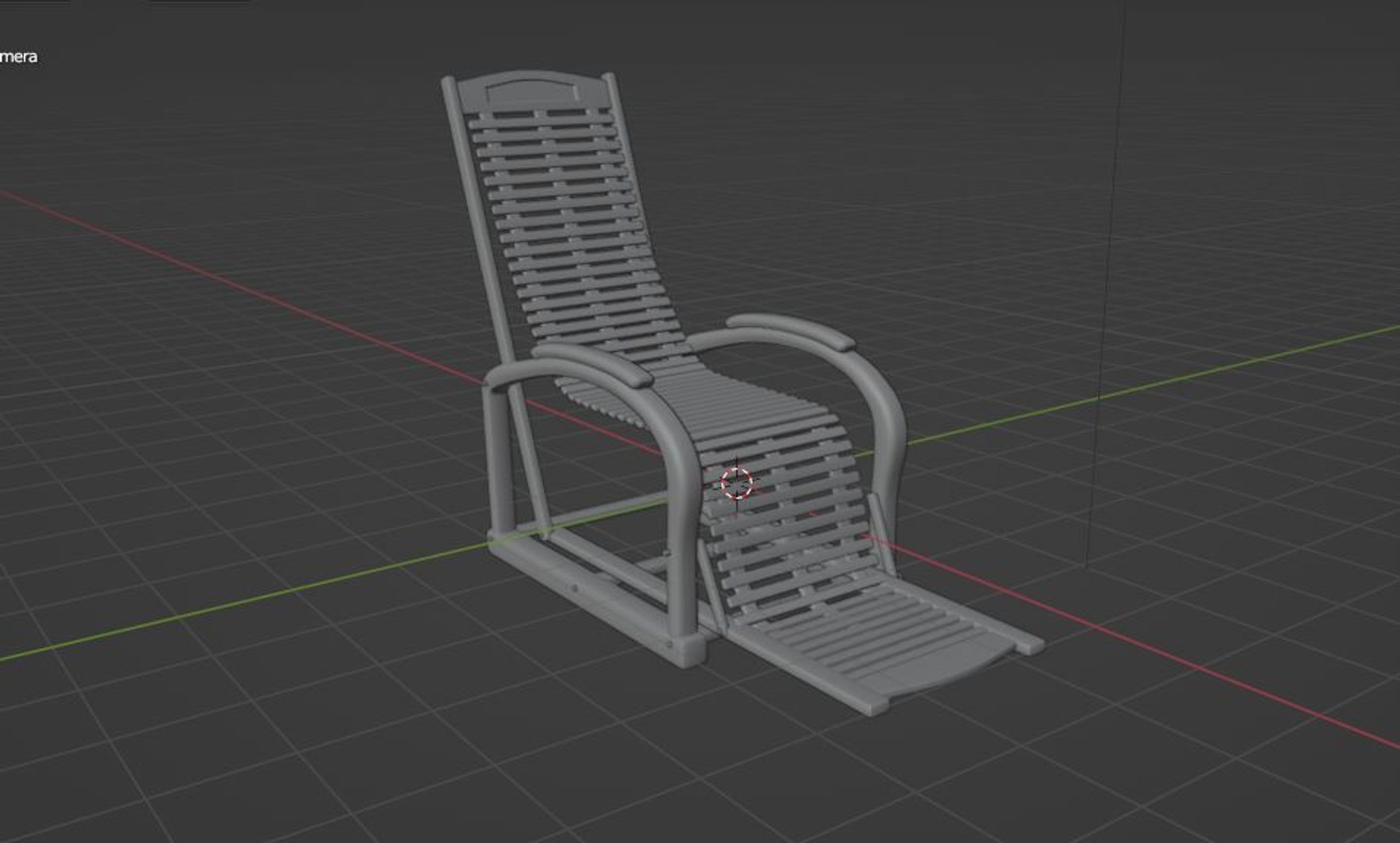 3D Wooden Recliner Chair 3D Model Model - TurboSquid 2363253