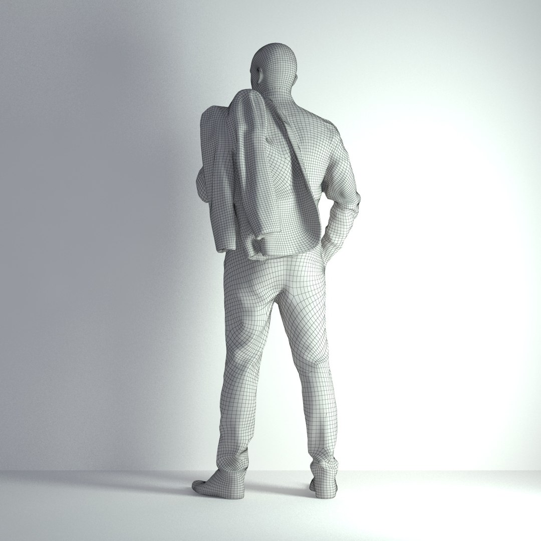 3D Scanned 3dscan Man 012 - TurboSquid 1165601