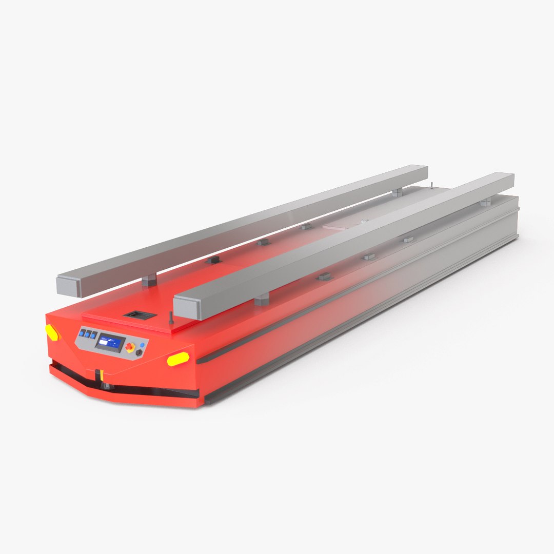 3D AGV X35 Low Poly Mobile Transport Model - TurboSquid 1977886