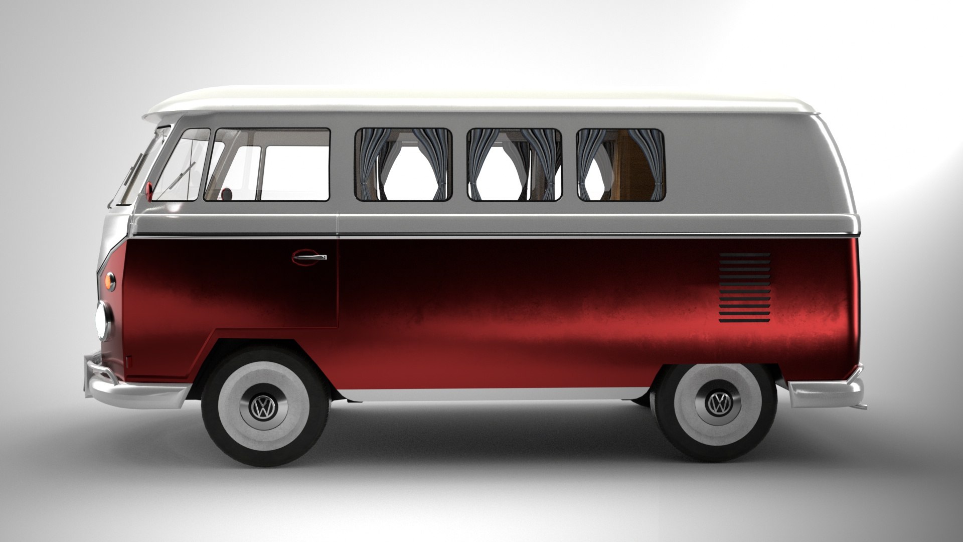 3D Bus Microbus - TurboSquid 1600089