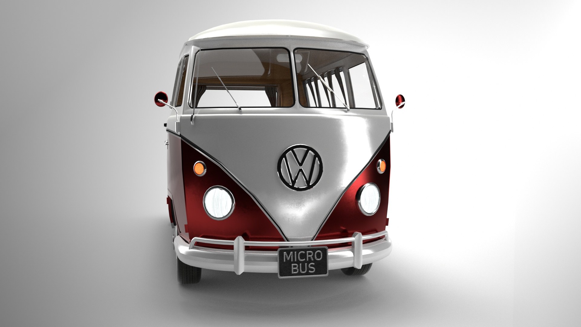 3D Bus Microbus - TurboSquid 1600089