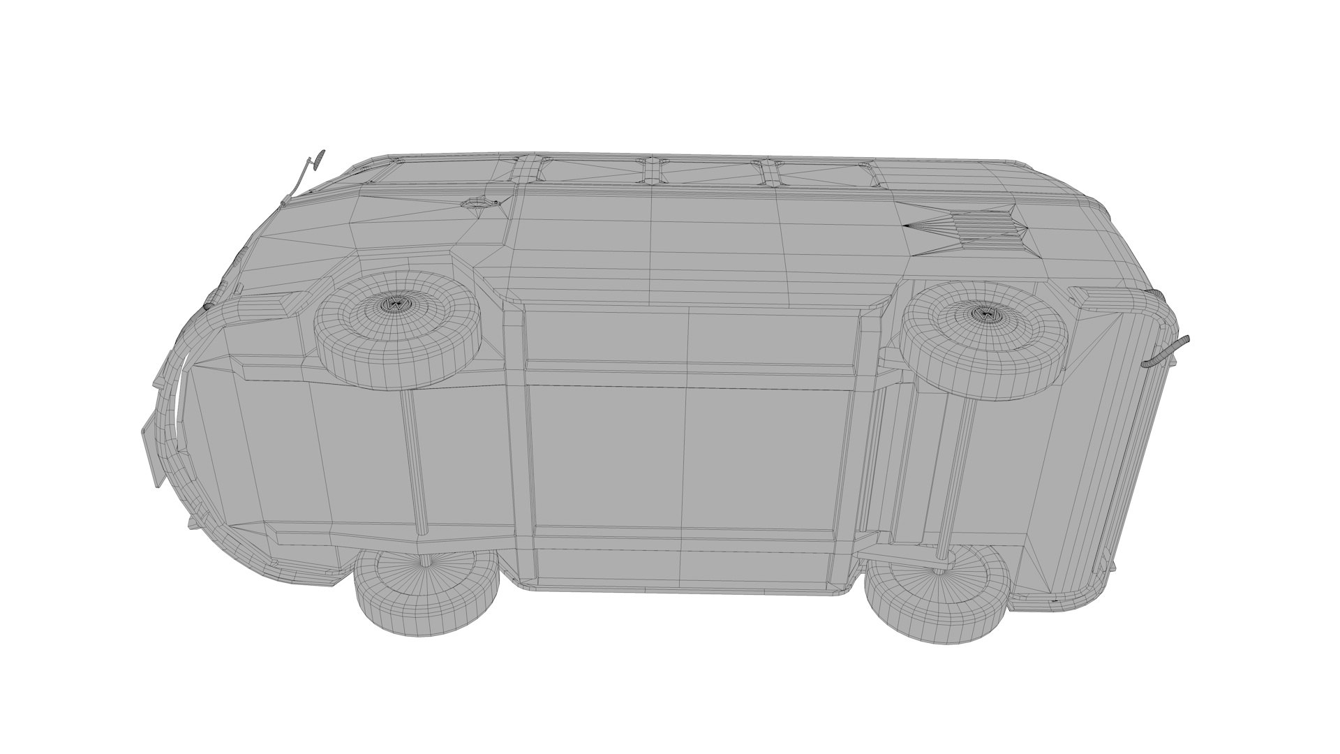 3D Bus Microbus - TurboSquid 1600089