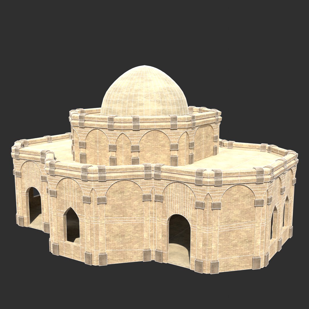 3D ARAB ARABIC DESERT TURKISH TEMPLE CHURCH COLLECTION - TurboSquid 2087066