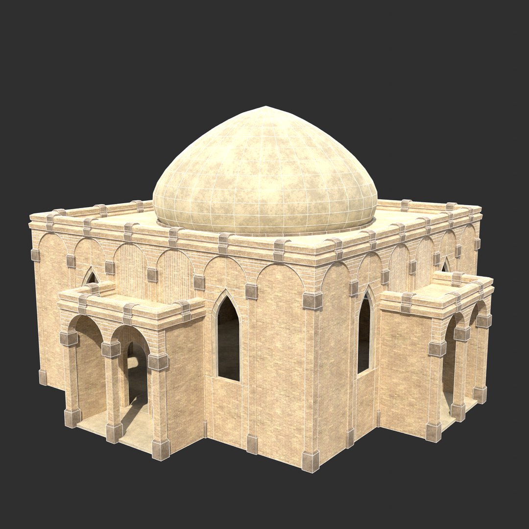 3D ARAB ARABIC DESERT TURKISH TEMPLE CHURCH COLLECTION - TurboSquid 2087066