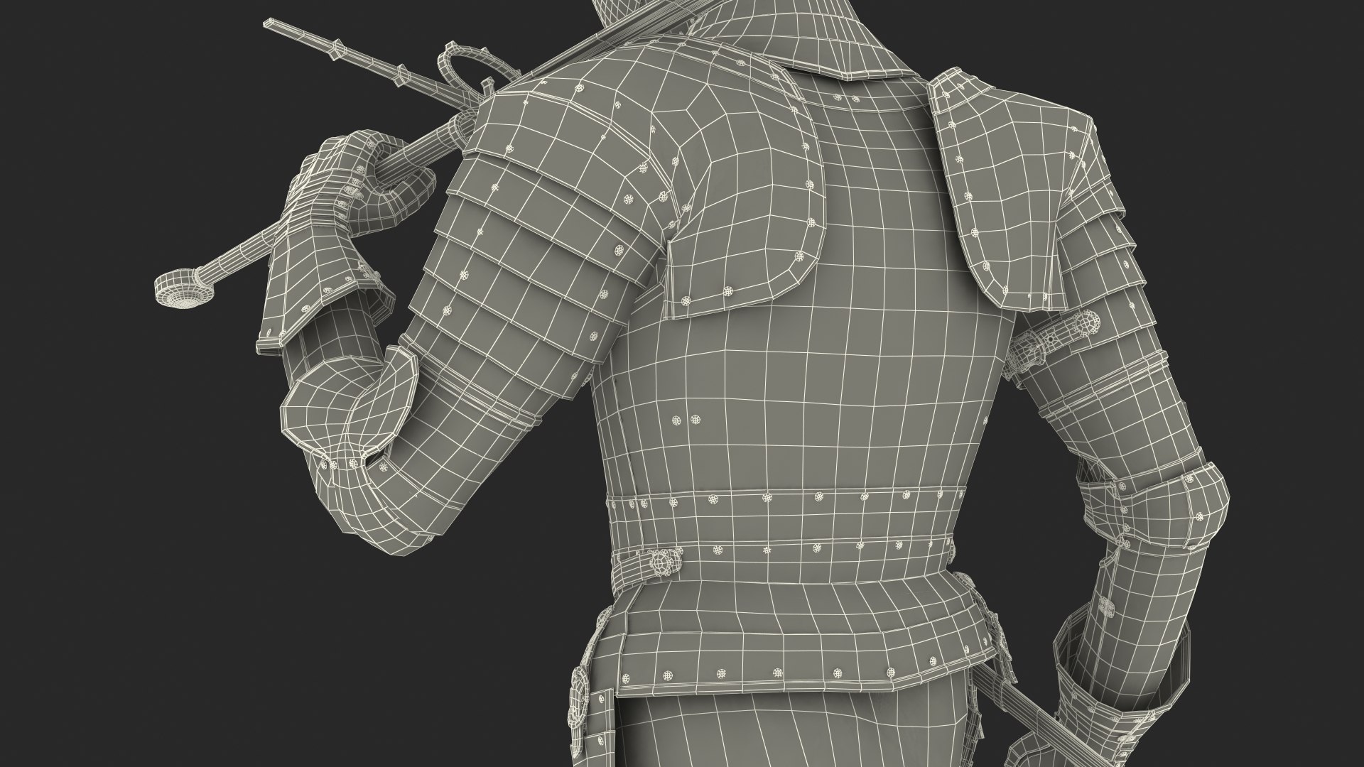 3D medieval knight plate armor - TurboSquid 1521100