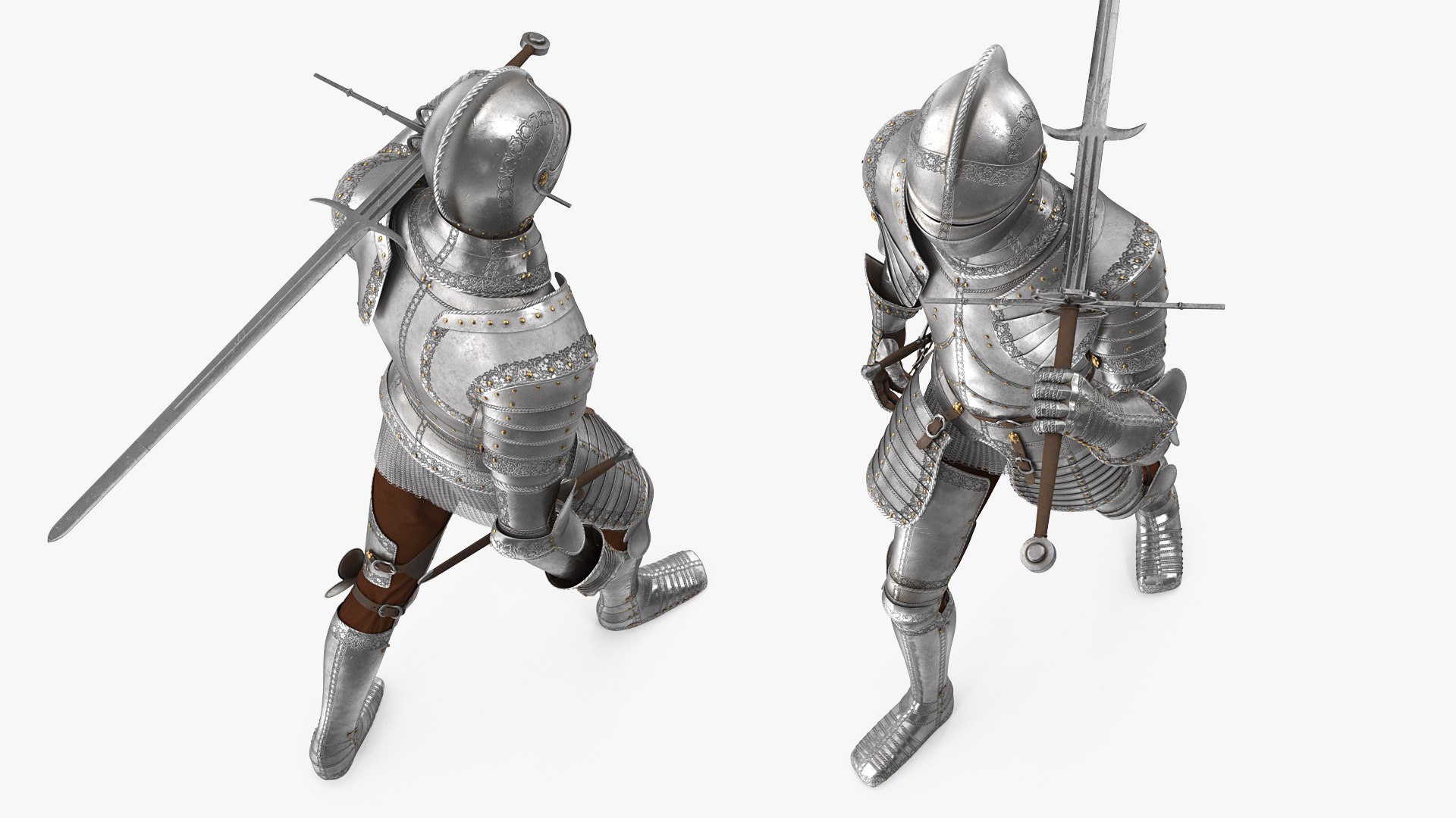 3D Medieval Knight Plate Armor - TurboSquid 1521100