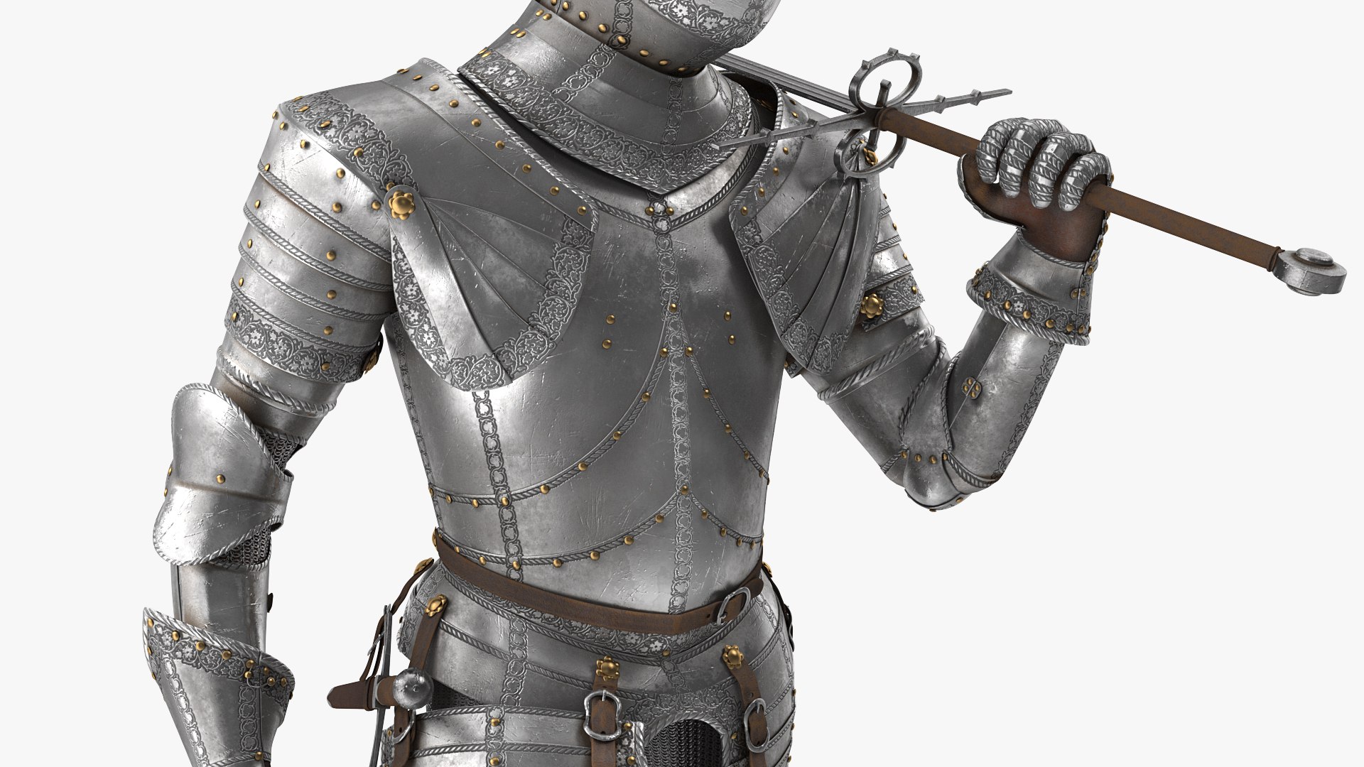 3D Medieval Knight Plate Armor - TurboSquid 1521100