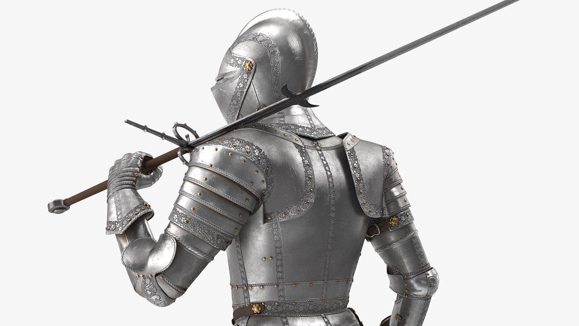3D Medieval Knight Plate Armor - TurboSquid 1521100