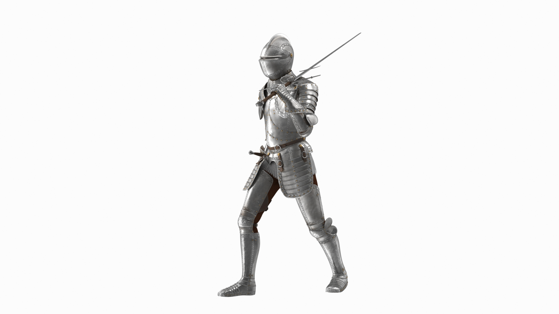 3D Medieval Knight Plate Armor - TurboSquid 1521100