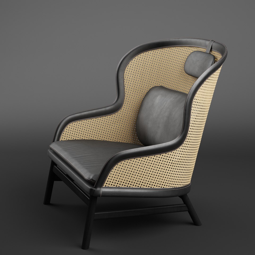Dandy Armchair Chair 3D Model - TurboSquid 1348021