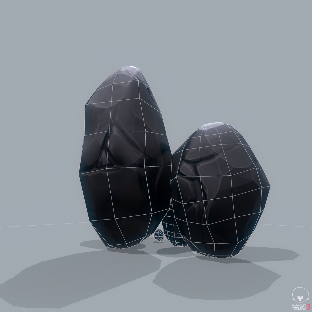 Stylized Rocks Model - TurboSquid 1545843