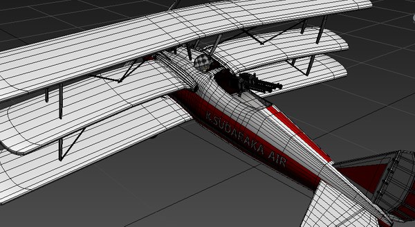 Classic aroplane aircraft 3D model - TurboSquid 1239627