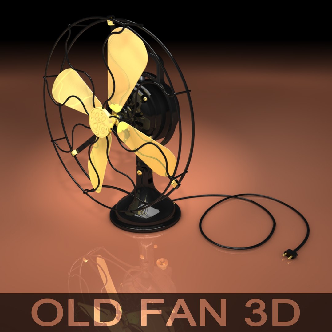 3ds max fan retro