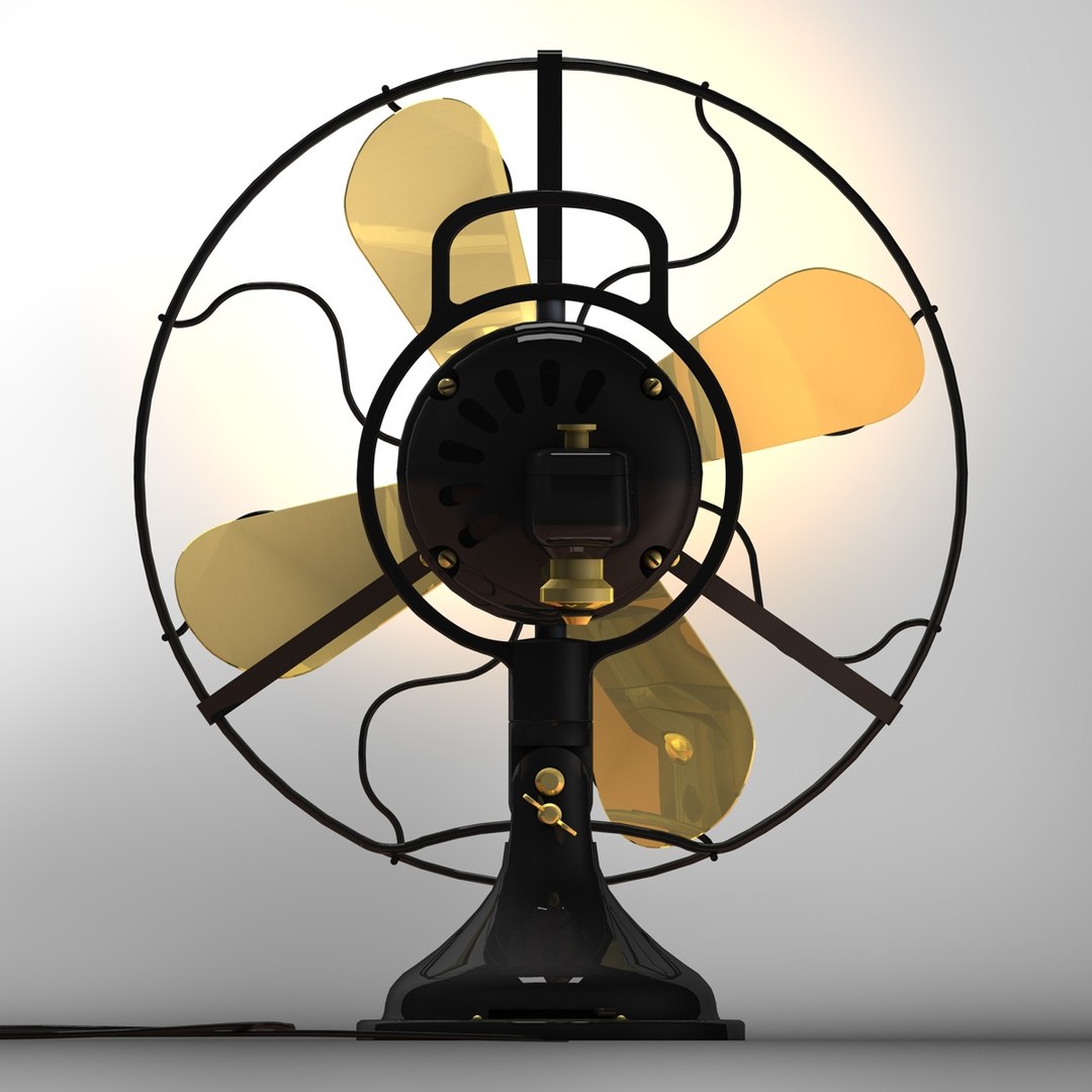 3ds max fan retro