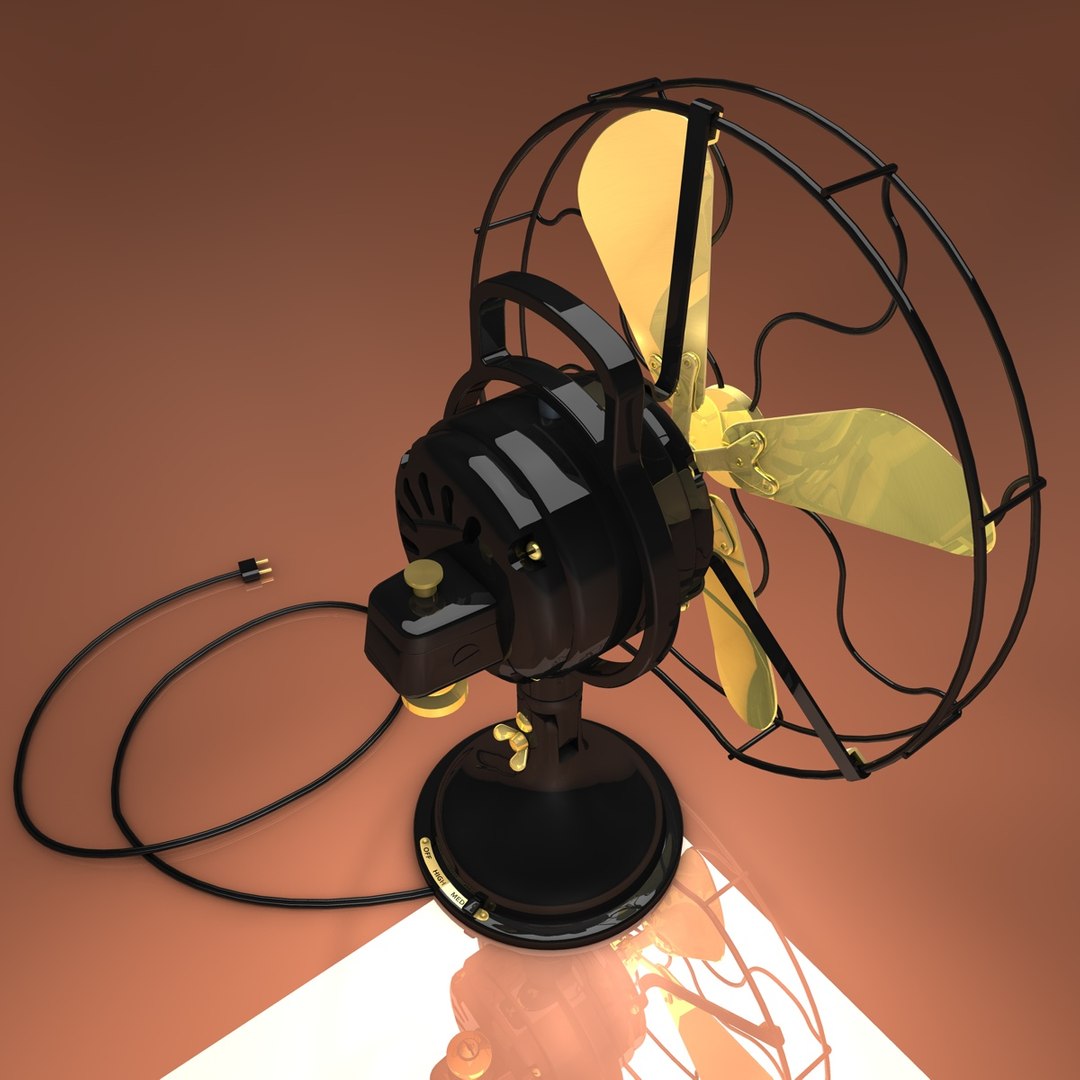 3ds max fan retro