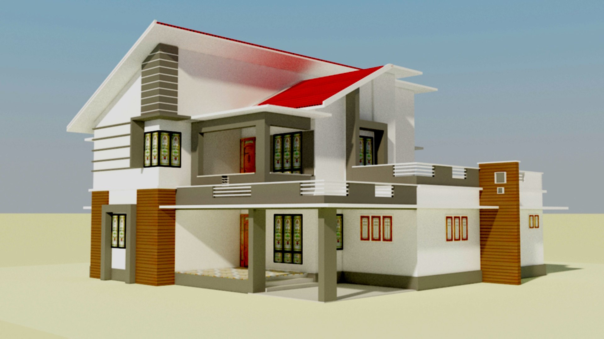 house exterior 3d model