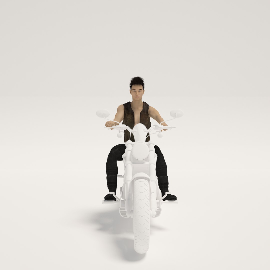 3D Model Biker Men - TurboSquid 1159466