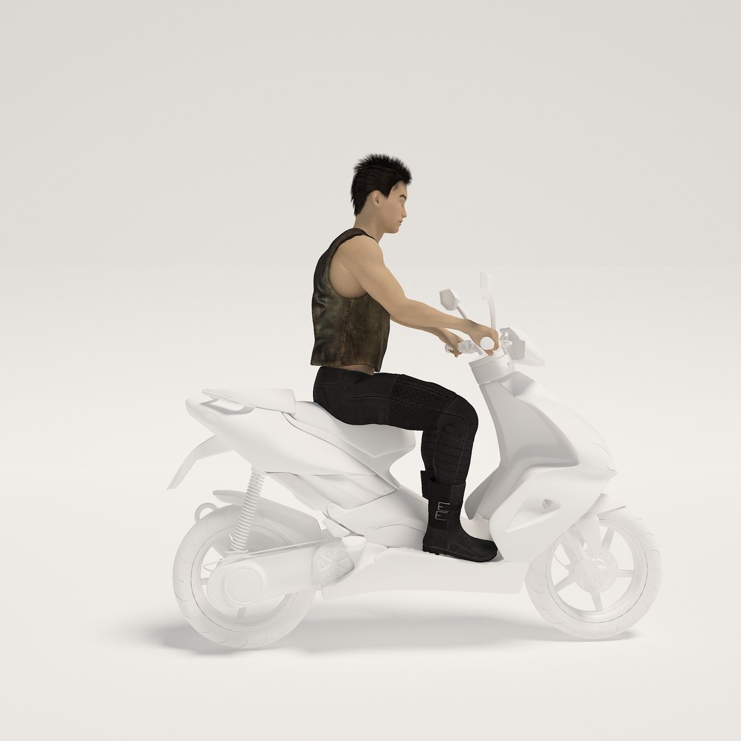 3D Model Biker Men - TurboSquid 1159466