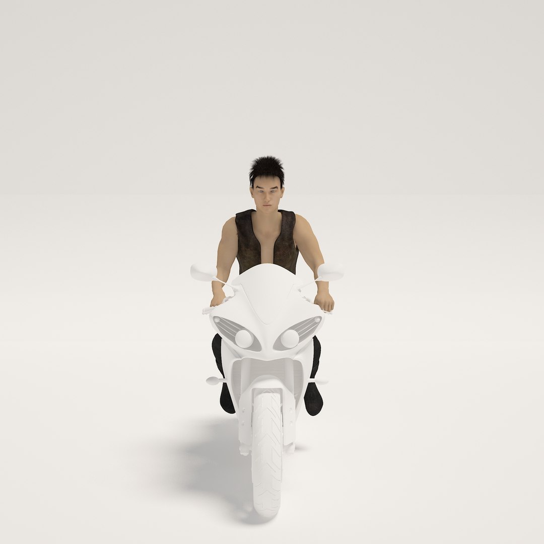 3D Model Biker Men - TurboSquid 1159466