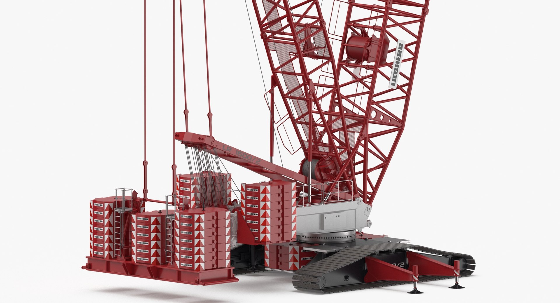 Liebherr lr 1600 2 model - TurboSquid 1711084