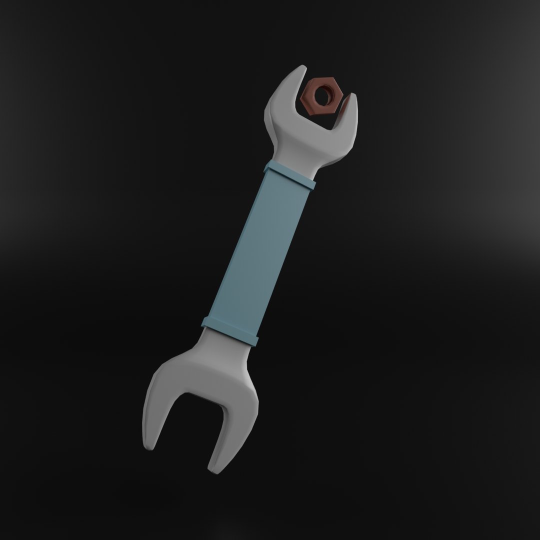 3D Model Wrench - TurboSquid 1647159
