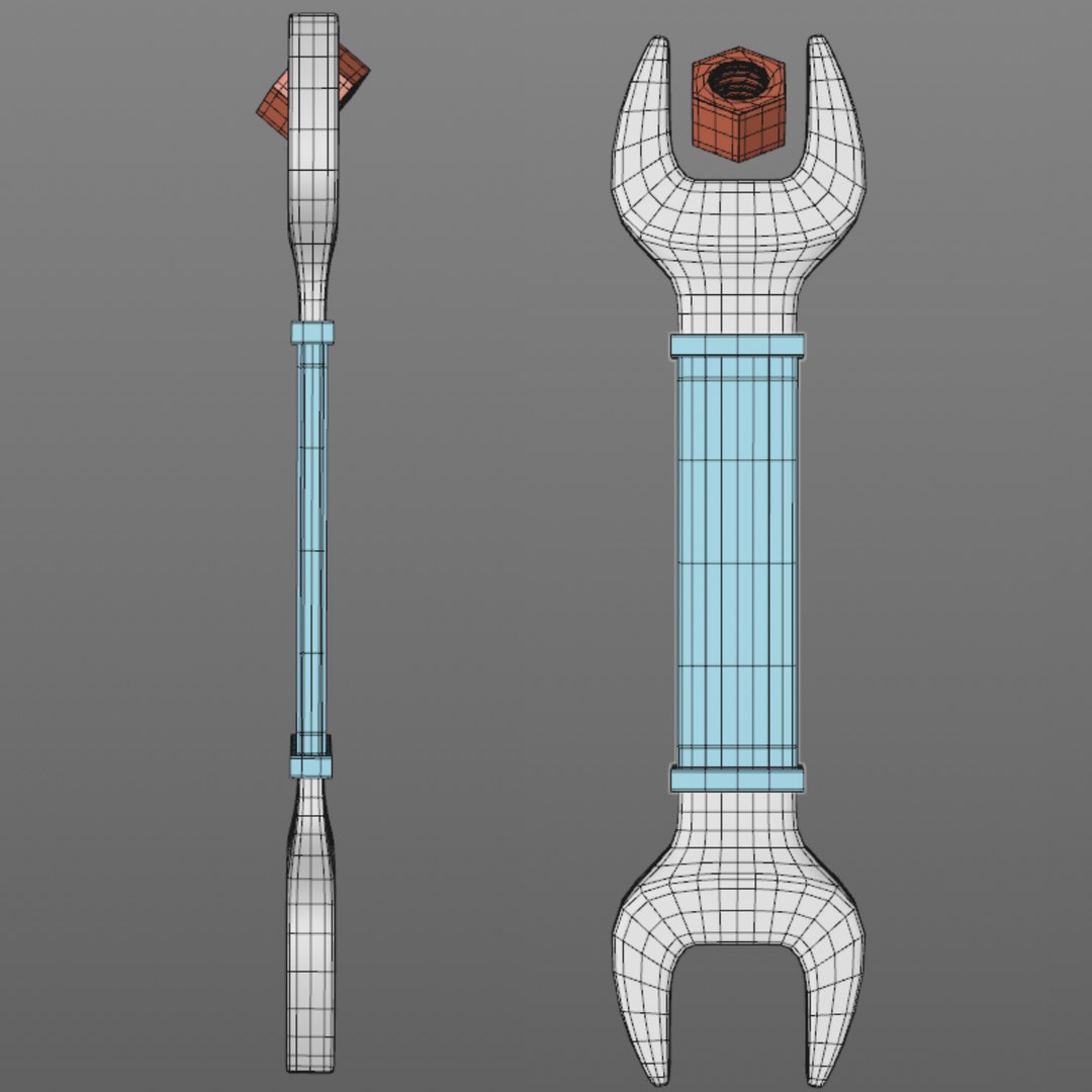 3D Model Wrench - TurboSquid 1647159