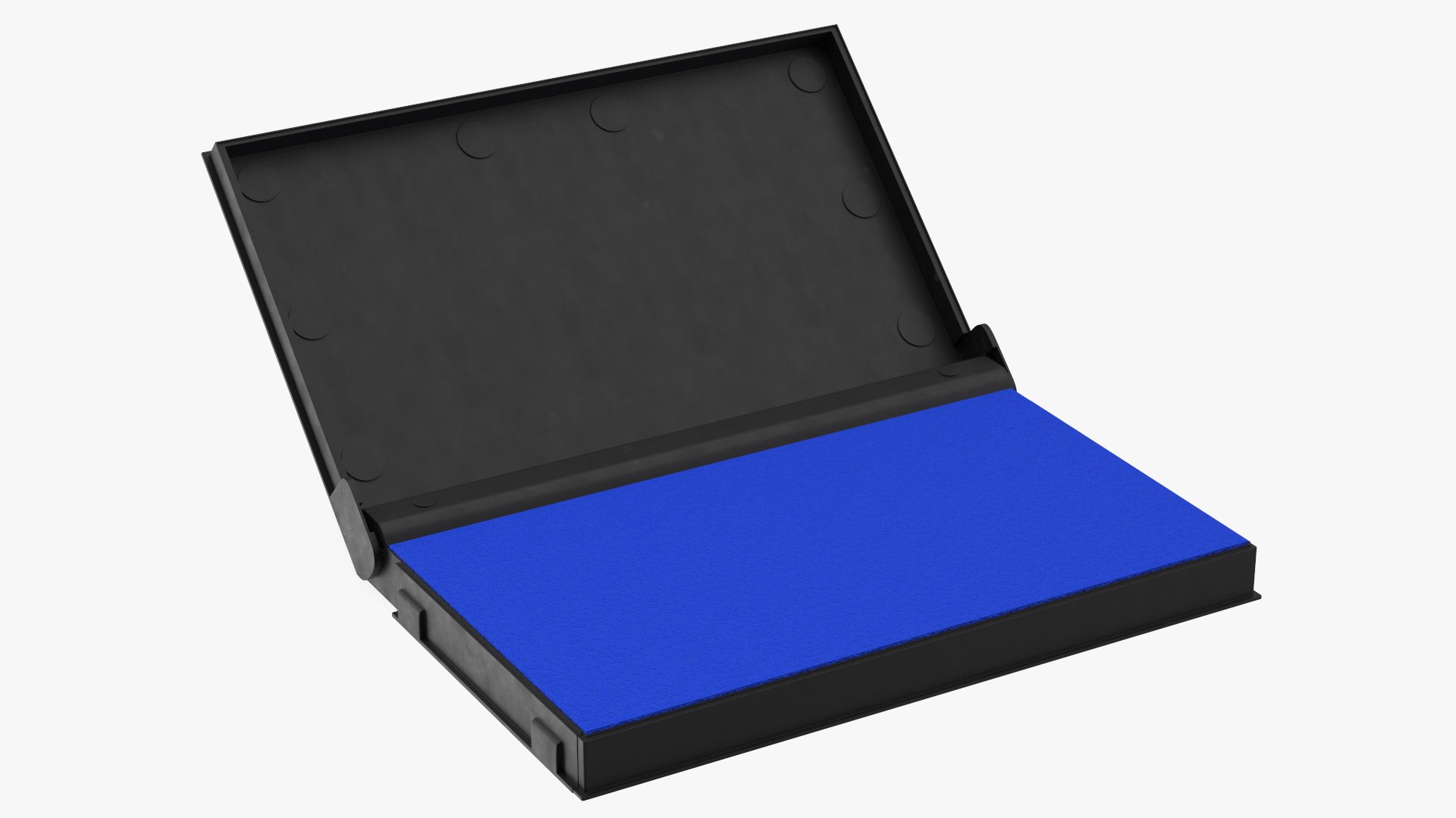 Stamp Ink Pad Blue 3D model - TurboSquid 1815017