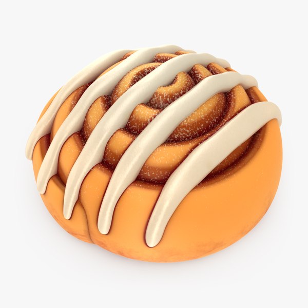 Cinnamon Bun Cartoon3D模型 - TurboSquid 1899741