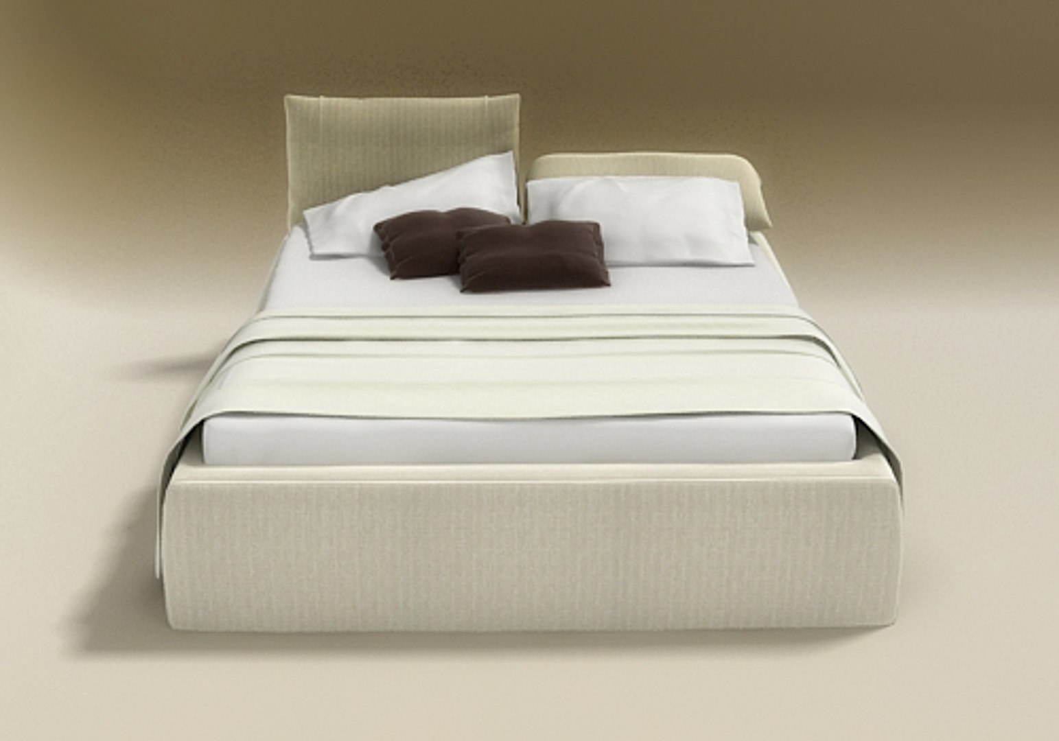 Bed 3D Model - TurboSquid 833597