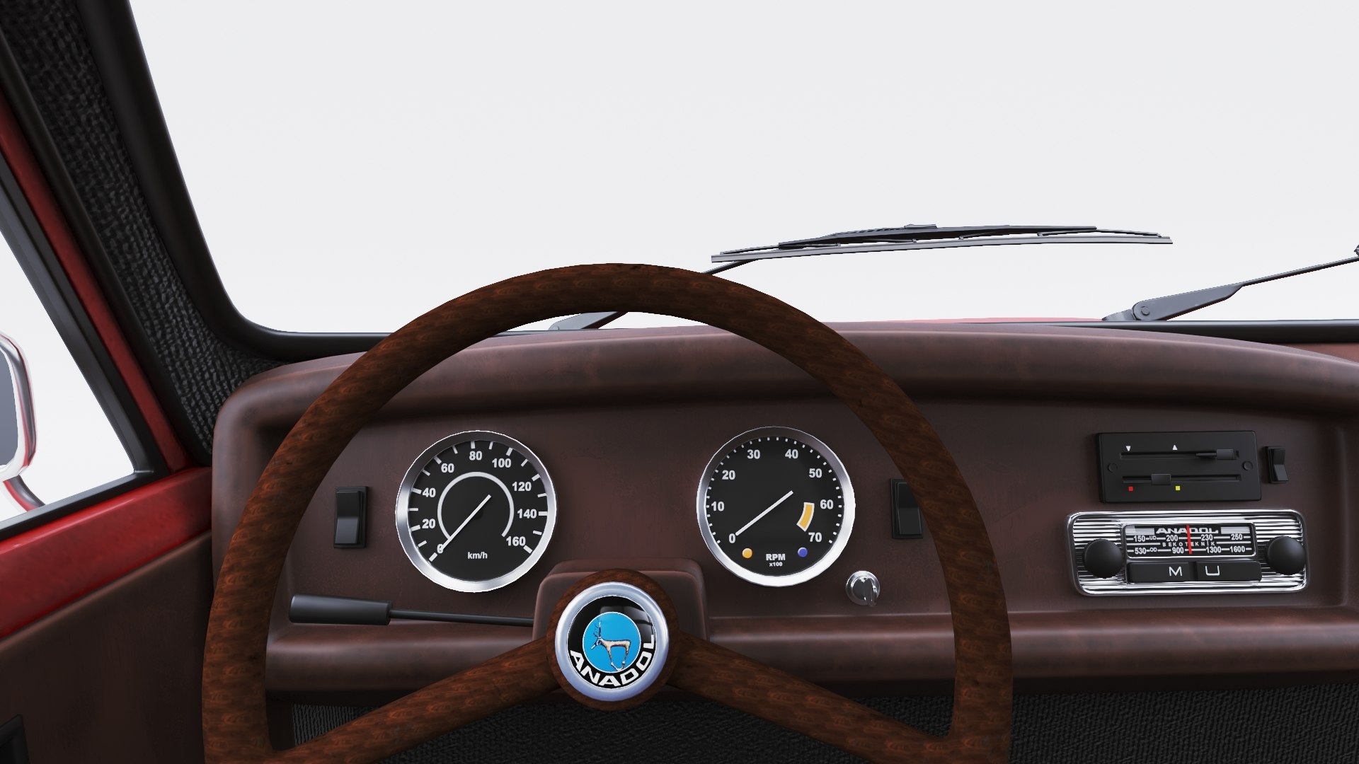 Anadol Pickup P2 1978 Model - TurboSquid 1755127