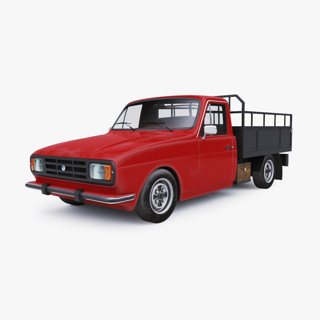 Anadol Pickup P2 1978 model - TurboSquid 1755127