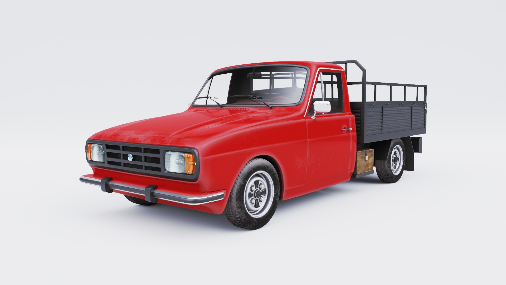 Anadol Pickup P2 1978 Model - TurboSquid 1755127