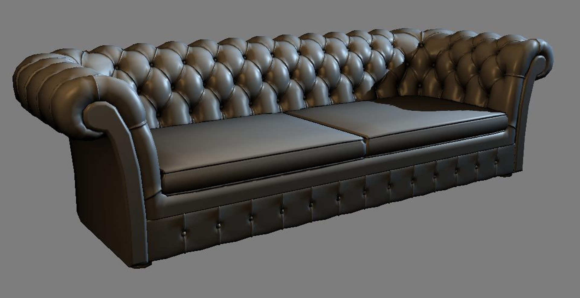 3d Max Baxter Casper Couch