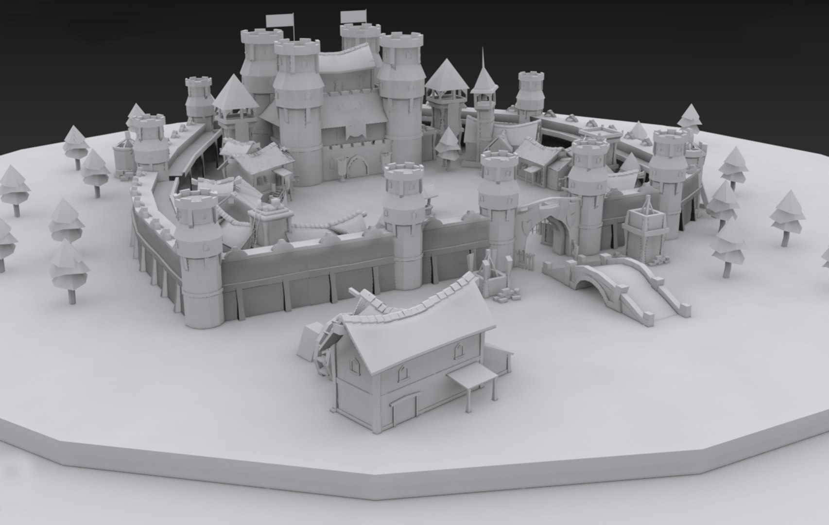3D Fantasy Medieval - TurboSquid 1338617
