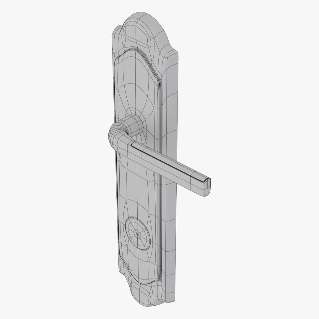 Door Lock 4 3d Model